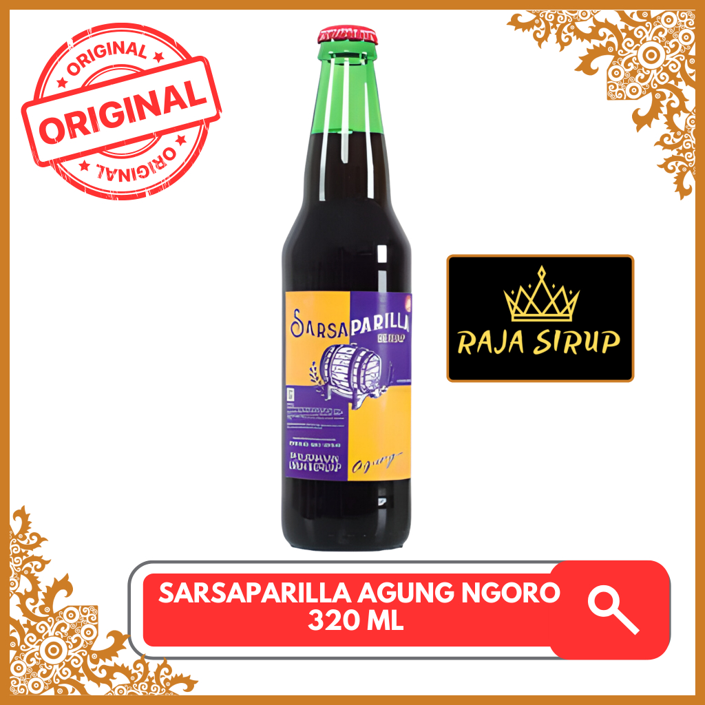 Jual Sarsaparilla Agung Ngoro Jombang 320ml / Sarsaparila Agung Ngoro ...
