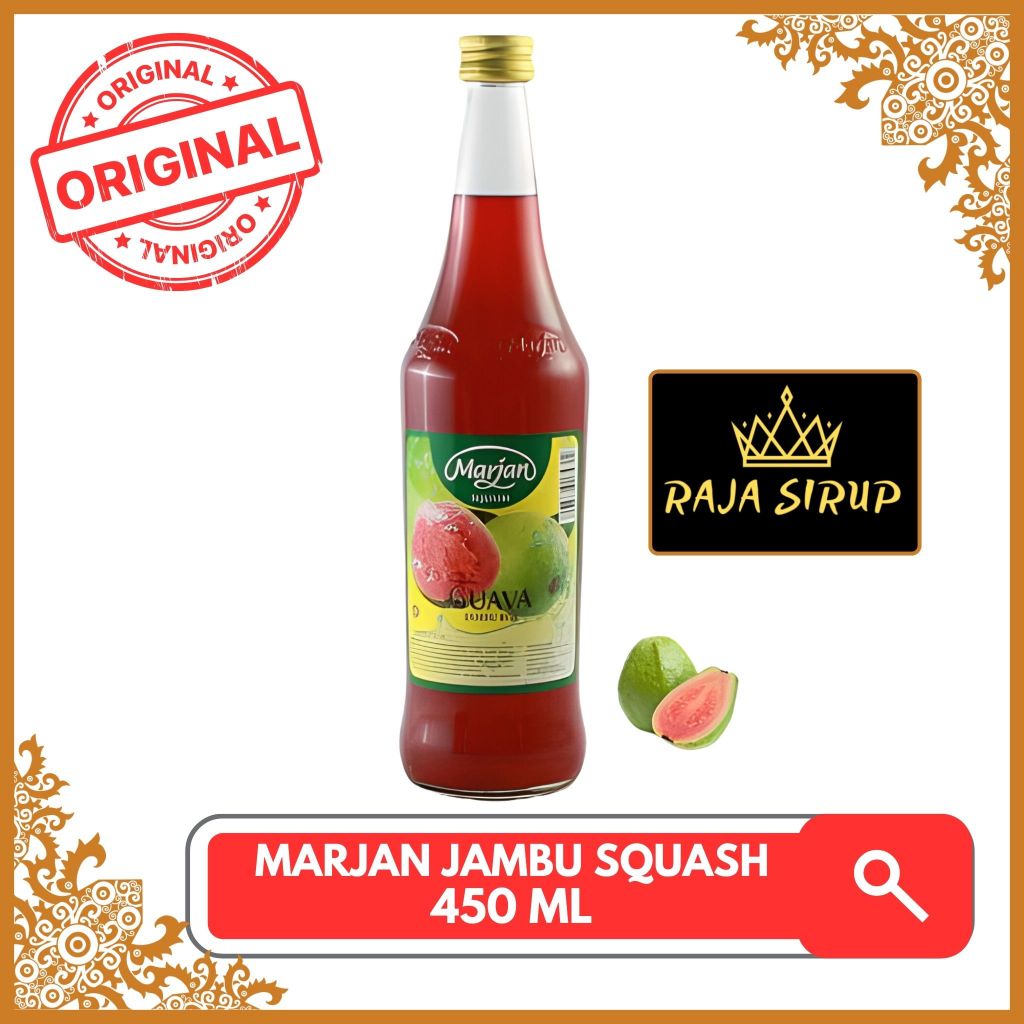 Jual Sirup Marjan Jambu Biji Squash 425ml | Shopee Indonesia