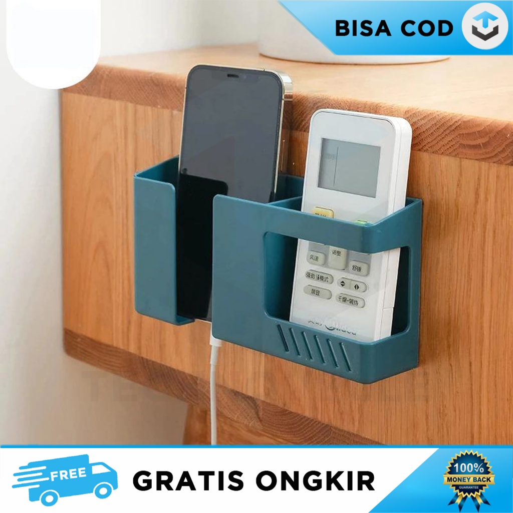 Jual HOLDER REMOTE TV GANTUNGAN RAK HANDPHONE TEMPEL DINDING STORAGE ...