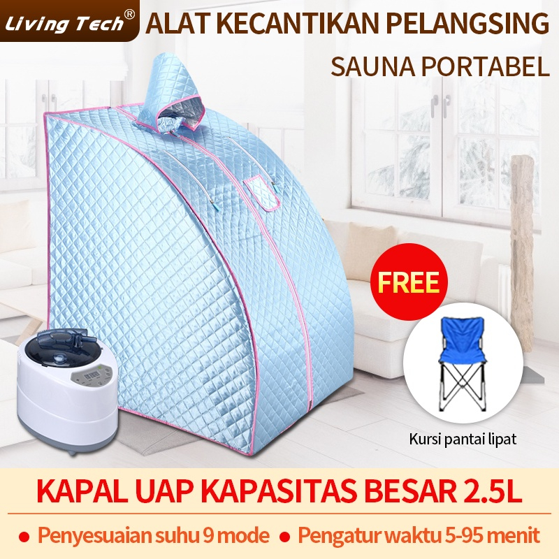 Jual LiVing Sauna portabel / alat pelangsing sauna uap portabel / Alat ...