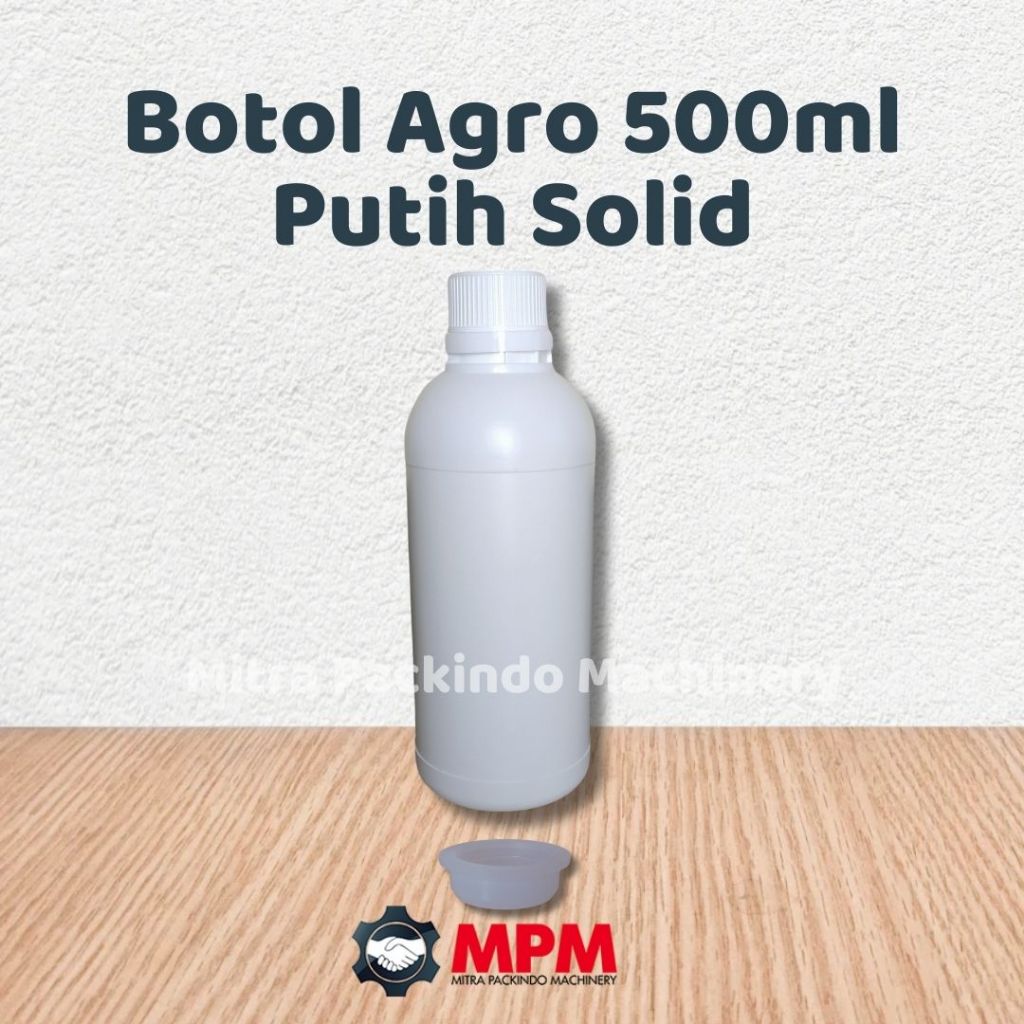 Jual Botol Agro 500ml - Botol HDPE 500 ml Putih - botol labor | Shopee Indonesia