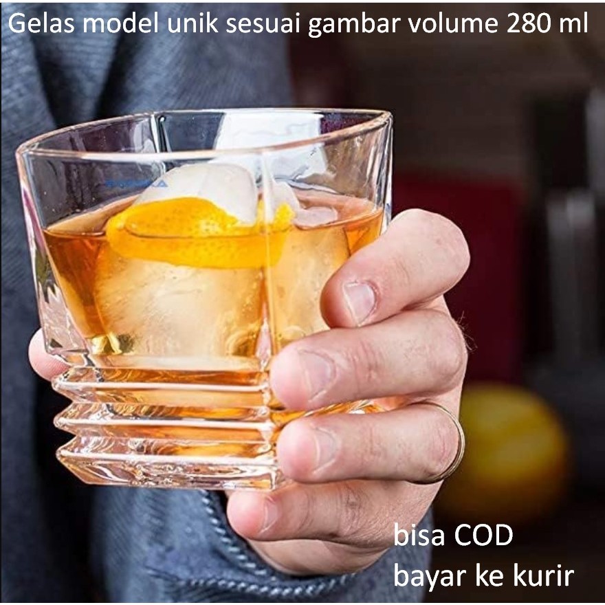 Jual Gelas model unik sesuai gambar volume 280 ml | Shopee Indonesia