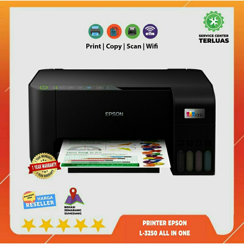 Jual Printer Epson L 3250 Print Copy Scan | Shopee Indonesia