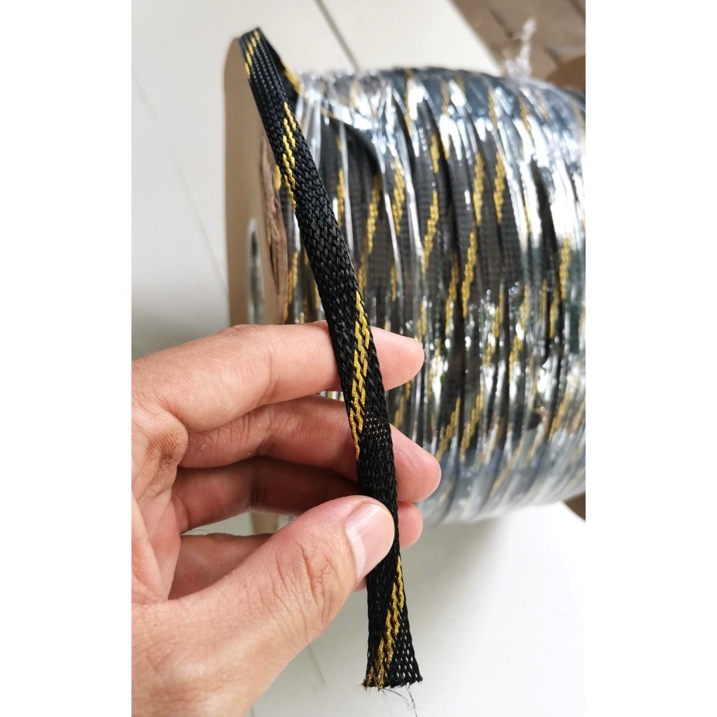 Jual 1meter Kabel Pelindung Bungkus Kabel Pet Braided Expandable Cable ...