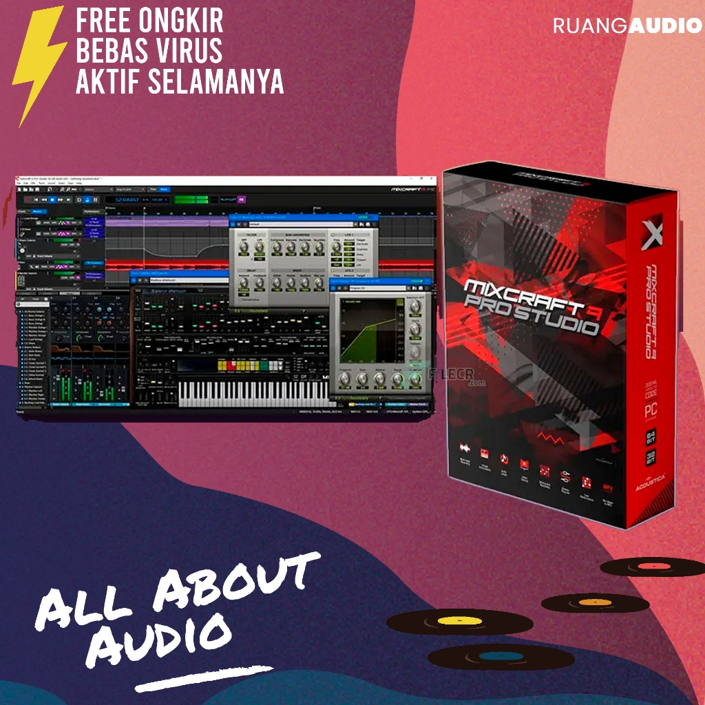 Jual Acoustica Mixcraft Pro Studio 9.0 Build 470 ( Full Activated ...