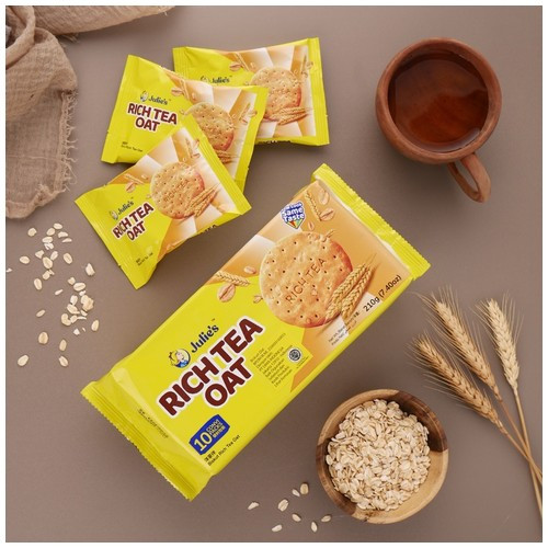 Jual Julie's Rich Tea Oat / Biskuit Julie's rich tea oat / Biskuit oat ...