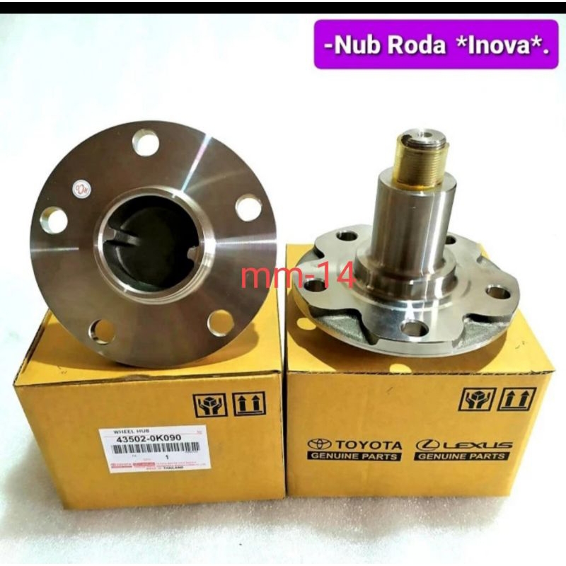 Jual NUB RODA NAP RODA DEPAN WHEEL HUB FRONT TOYOTA KIJANG INNOVA ...