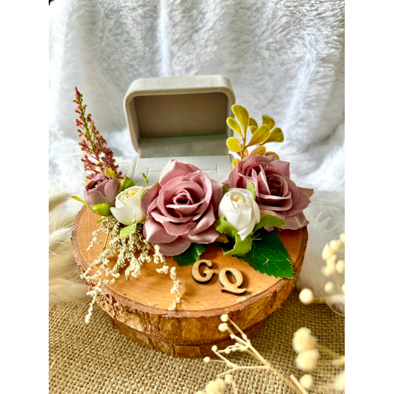 Jual Kotak box cincin rustic | box ring tunangan | ring box lamaran ...