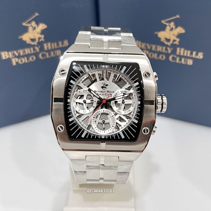 Jual JAM TANGAN PRIA BEVERLY HILLS POLO CLUB BP3546X STAINLESS ORIGINAL ...