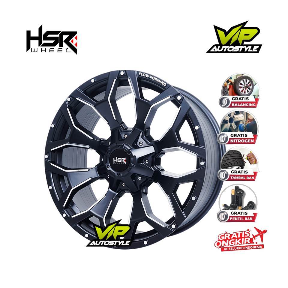Jual Velg mobil Fortuner, Pajero, strada, Trion, Isuzu mux HSR Goku R17 ...