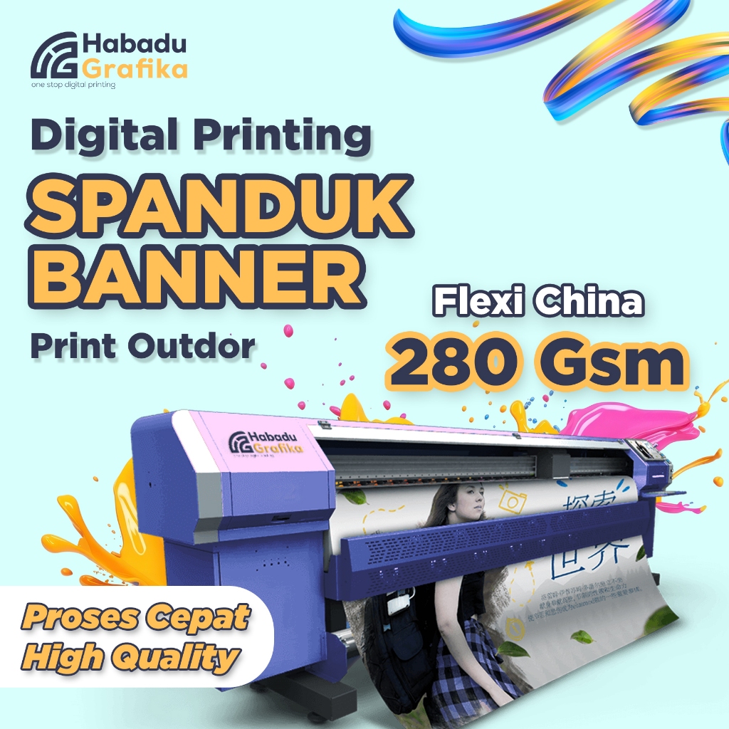 Jual DIGITAL PRINTING FLEXI CHINA 280 GSM CETAK SPANDUK / BANNER PARTAI / BALIGO PARTAI | Shopee ...