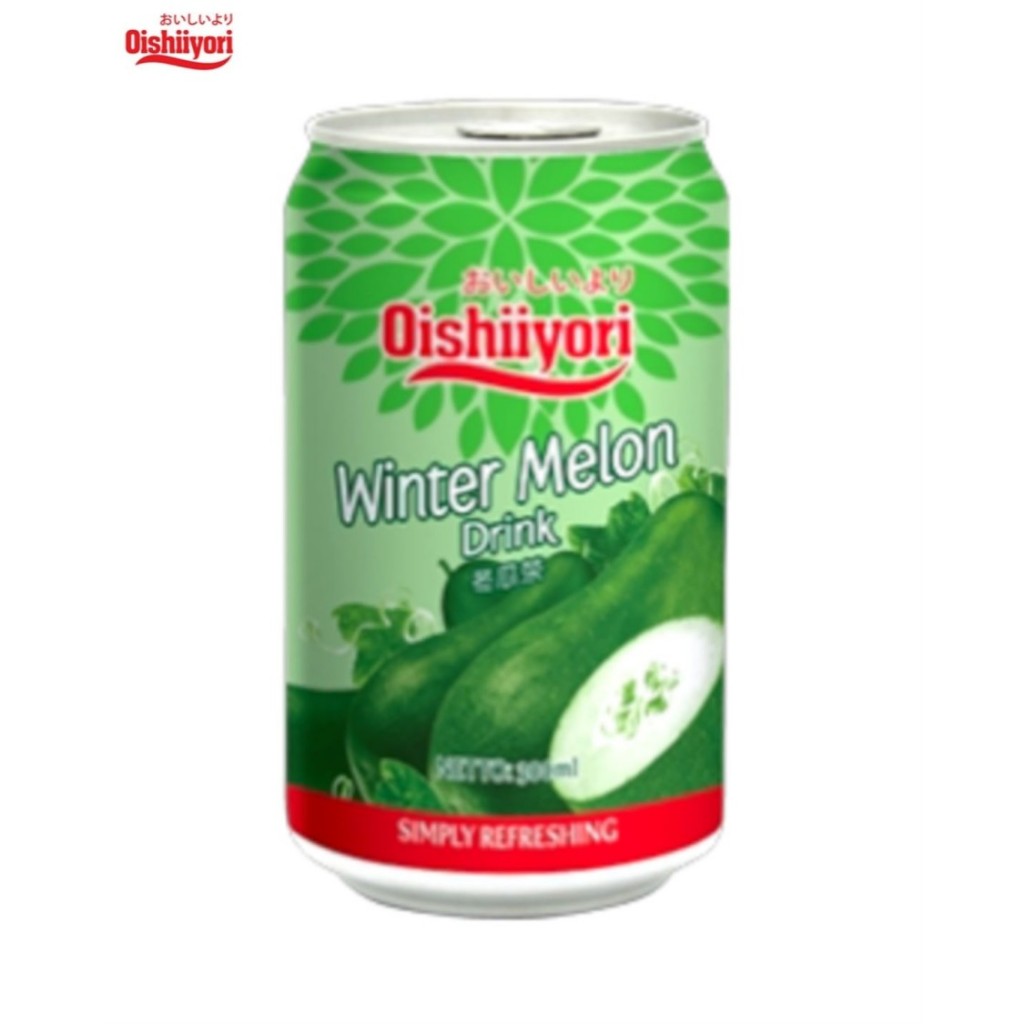 Jual MINUMAN KALENG RASA KUNDUR / WINTER MELON OISHIIYORI 300ML DUS ISI ...