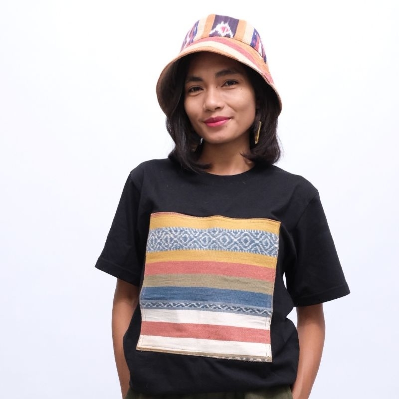 Jual Kaos Tenun Ikat NTT Motif Sikka Pewarna Alam | Shopee Indonesia