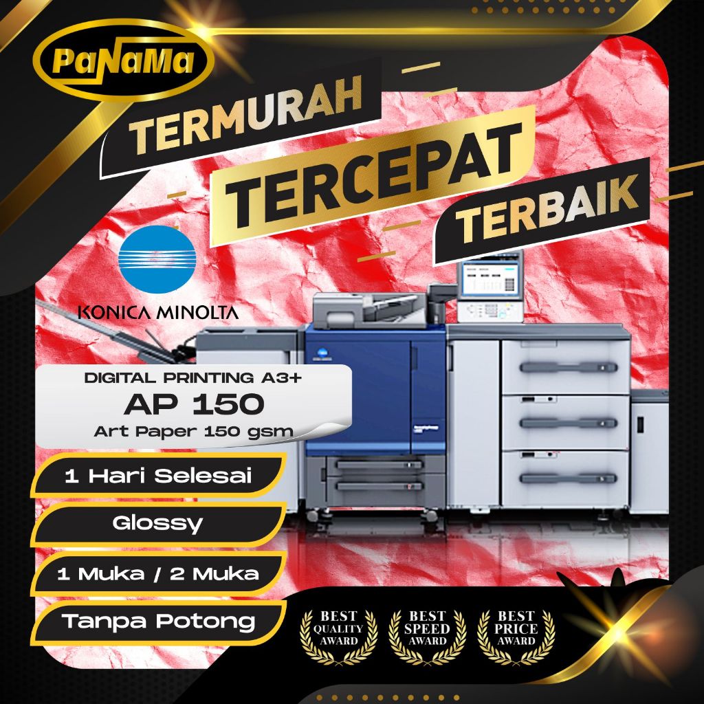 Jual Digital Printing Art Paper, AP 150gr, A3+, Voucher Kupon Flyer ...