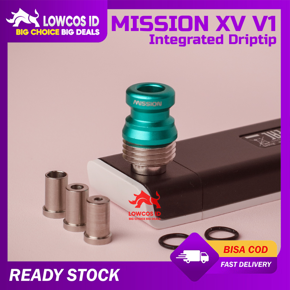 Jual Mission XV Cosmos Style Drip Tip Set untuk Sxk BB / Billet Box Mod Atomizer Mouthpiece ...