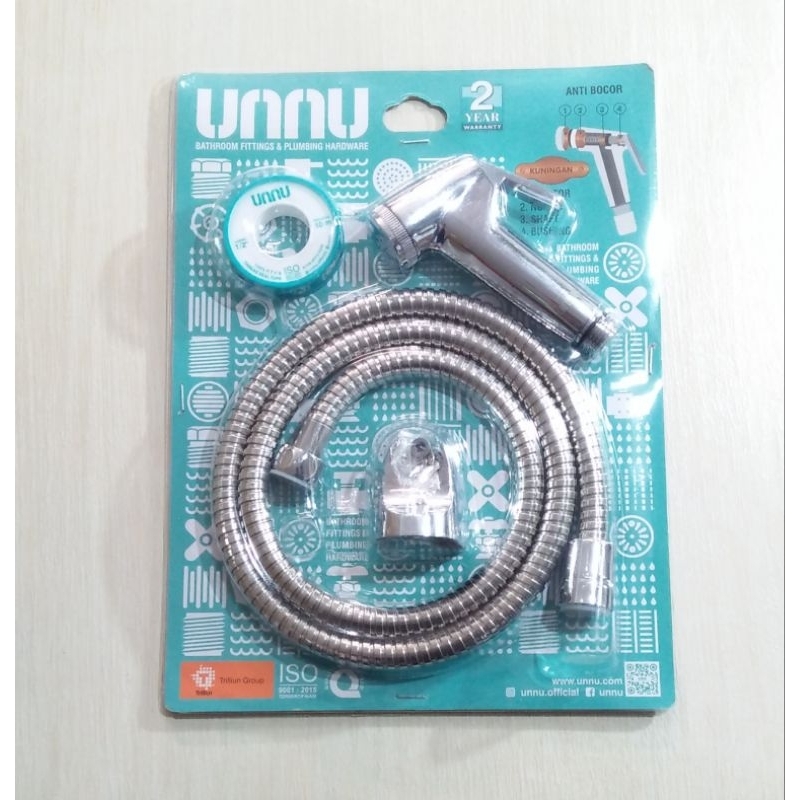 Jual Jet Shower Unnu Chrome | Shopee Indonesia
