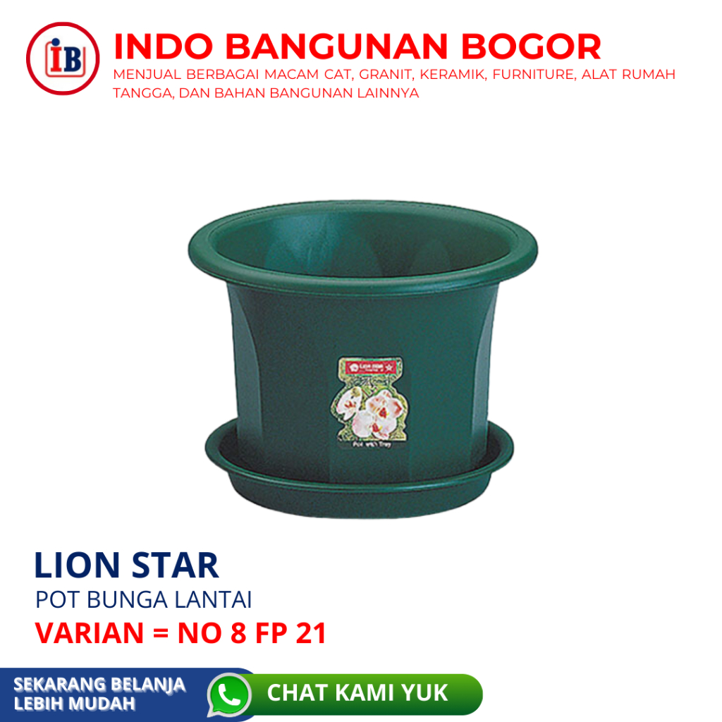 Jual LION STAR POT BUNGA LANTAI FP-21 | Shopee Indonesia