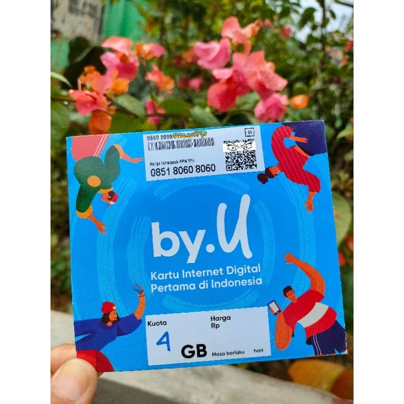 Jual Kartu Perdana ByU Kuota 3gb | Shopee Indonesia