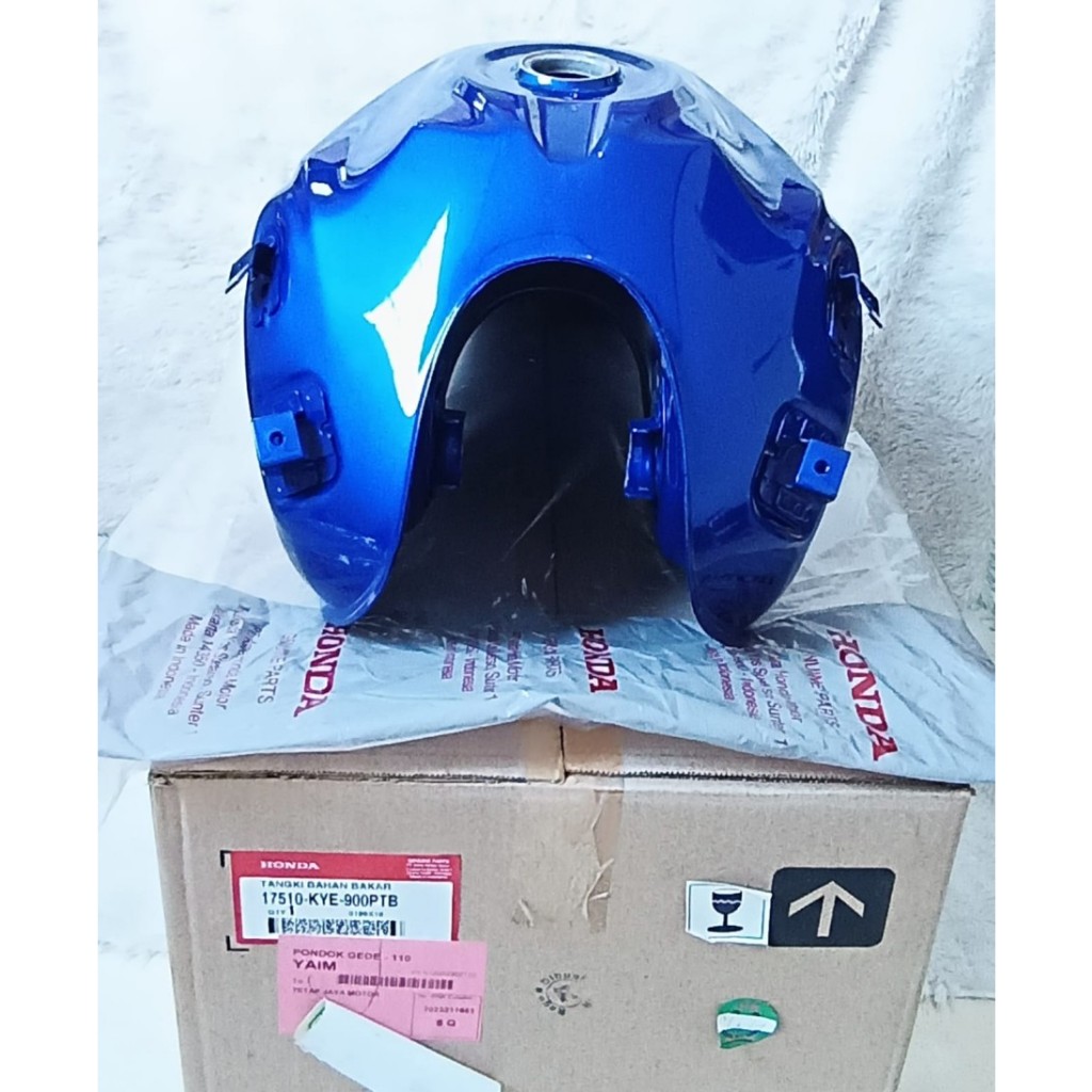 Jual Tangki Bensin (Biru) – Mega Pro 2010 - 17510KYE900PTB | Shopee ...