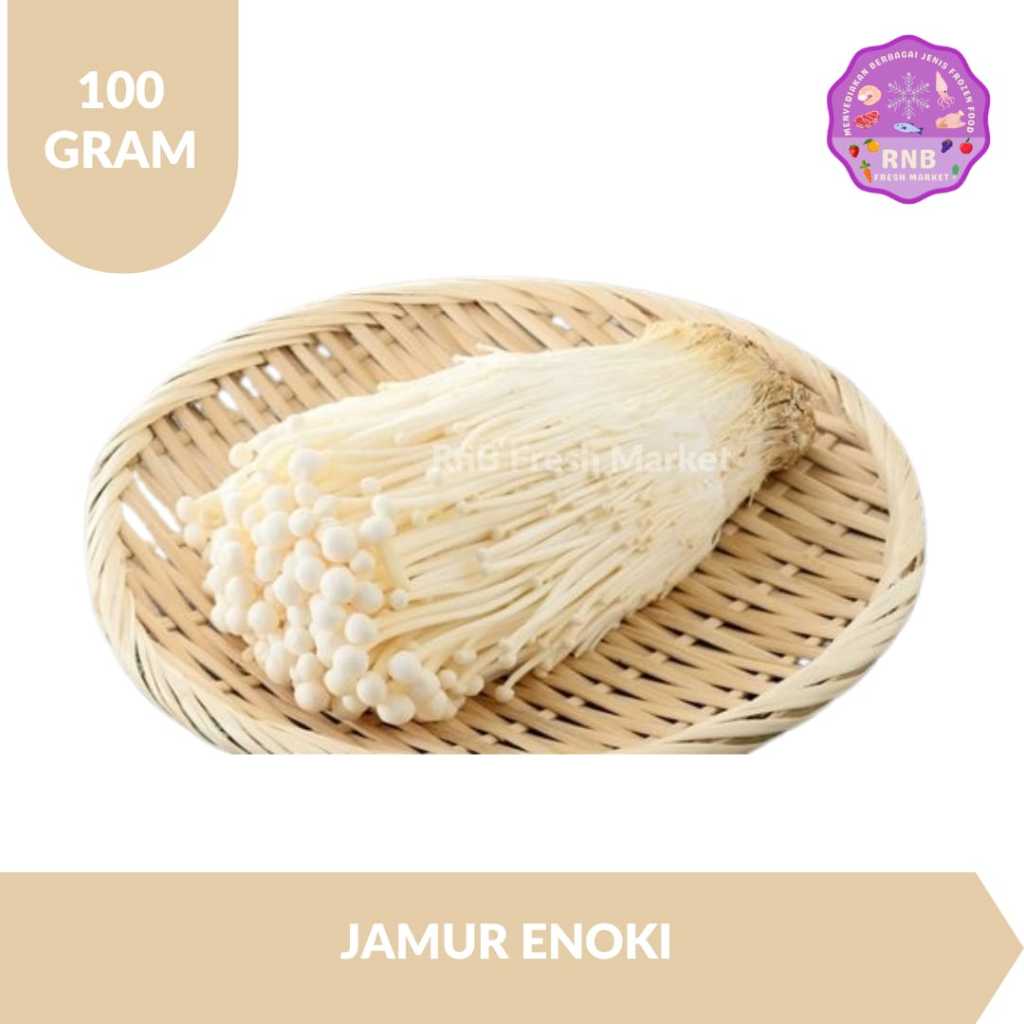 Jual Jamur Enoki Netto 100 Gram | Shopee Indonesia