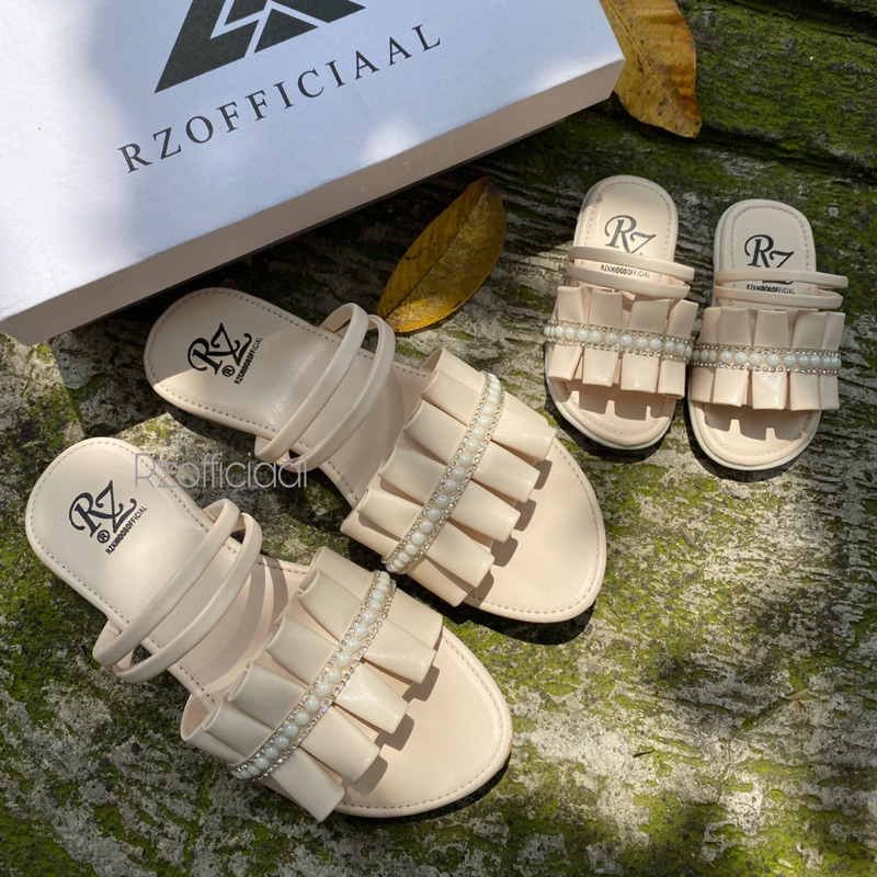 Jual Sandal Slop Couple Ibu Dan Anak Perempuan Sendal Wanita Teplek ...