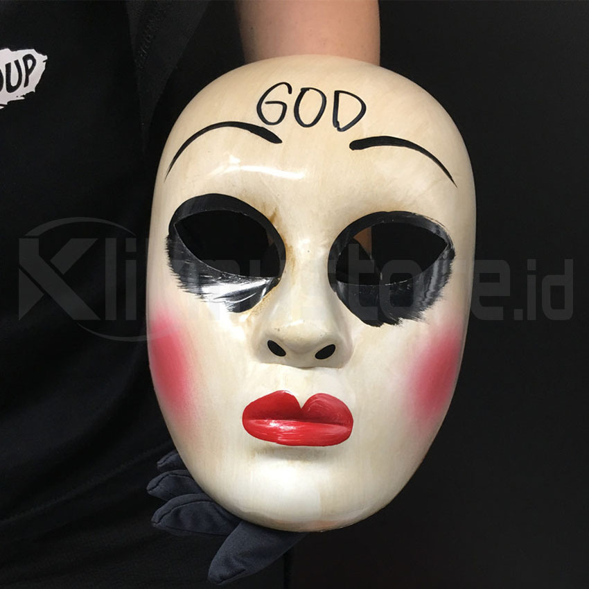 Jual Topeng The Purge Script Werewolf Scary Horor Mask Pesta Halloween ...