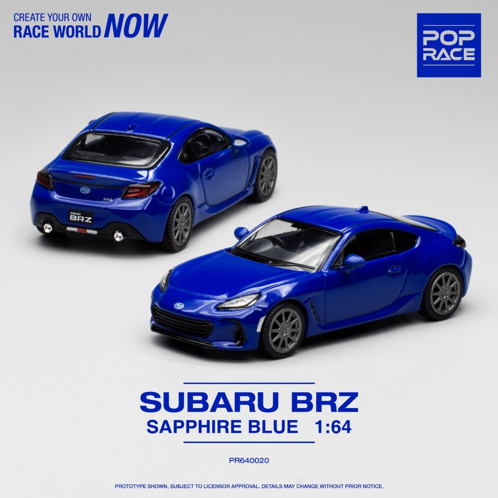Jual POP RACE SUBARU BRZ SAPPHIRE BLUE | Shopee Indonesia