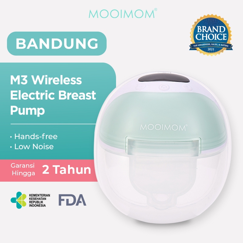 Jual MOOIMOM Pompa ASI Elektrik Tanpa Kabel - M3 Wireless Electric ...