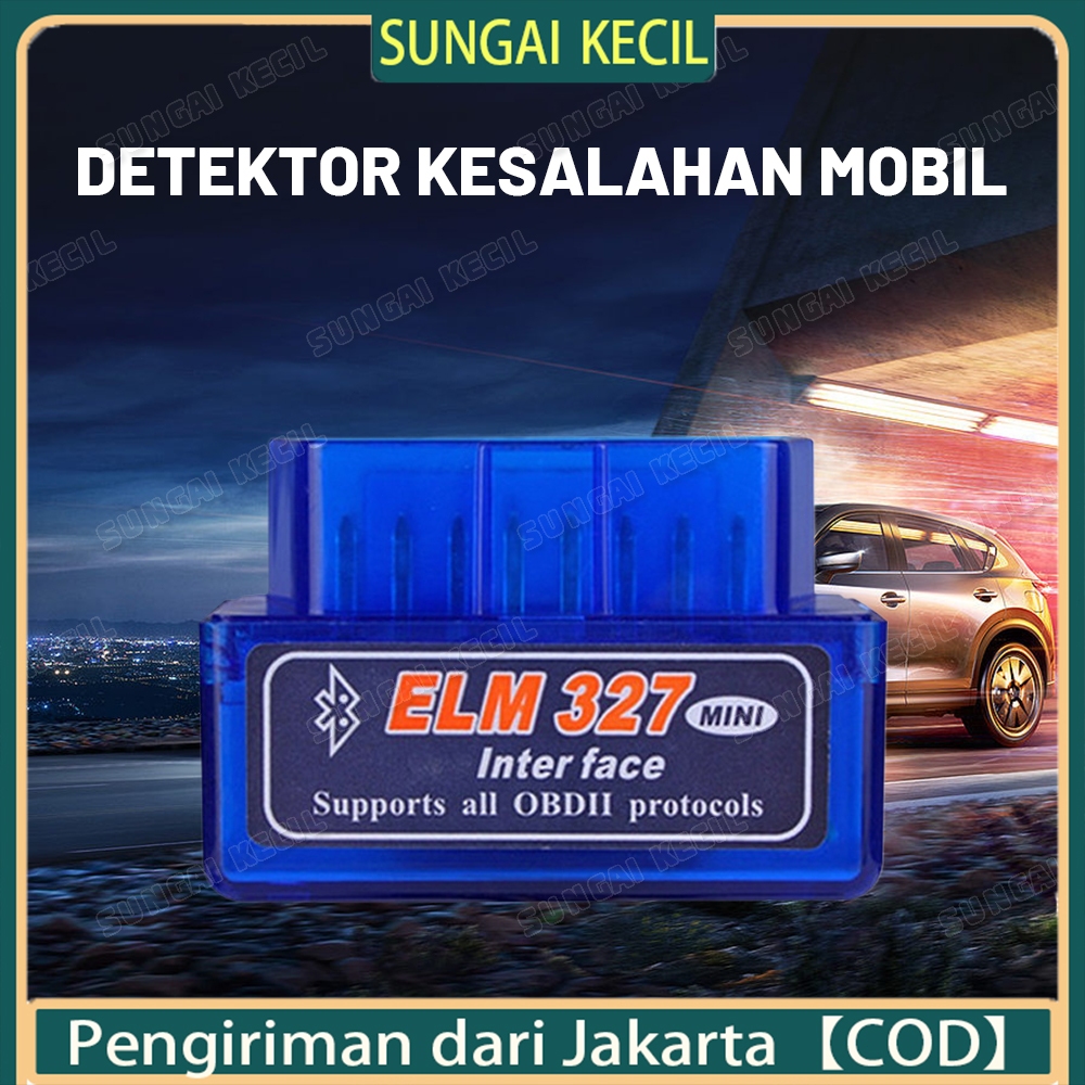 Jual ELM327 Mini OBD OBD2 Bluetooth Wireless Car Scanner V1.5 V2.1 Alat ...
