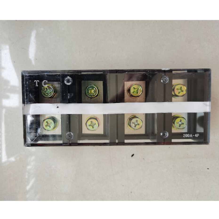 Jual Terminal Block Kaca TC-2004 - Terminal Block 200A 4P Berkualitas | Shopee Indonesia