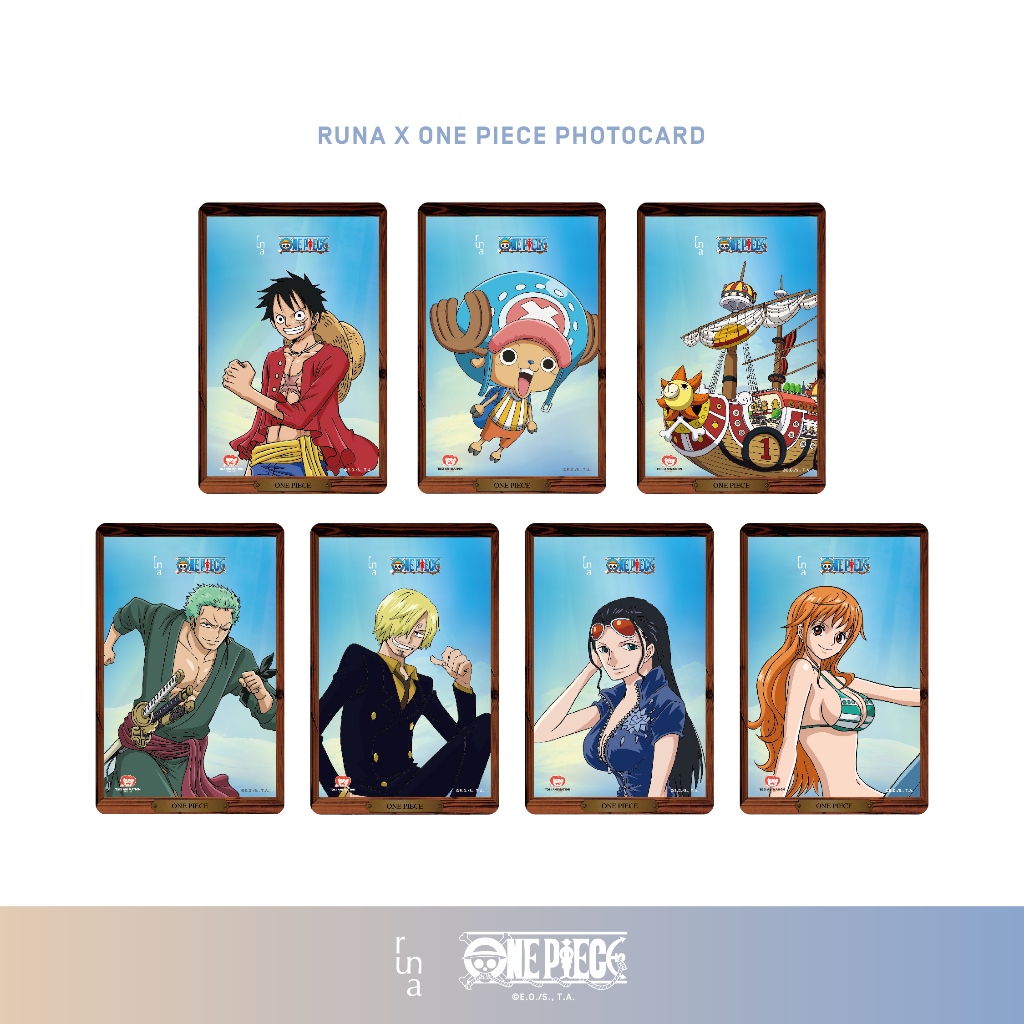 Jual RUNA x One Piece Photocard | Shopee Indonesia