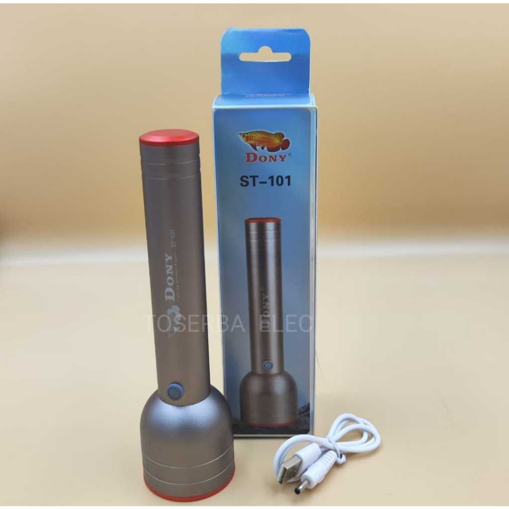 Jual SENTER TANGAN LED ALUMINUIM DONY POWER BRIGHT / ONE BRIGHT 5 WATT ...