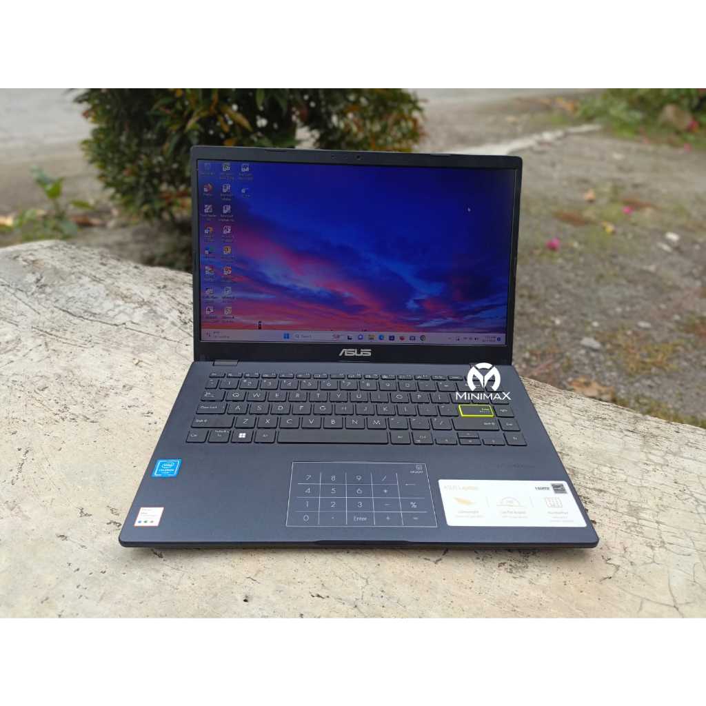 Jual ASUS E410 NVME 512GB GARANSI RESMI PANJANG BACKLIGHT FHD WIN 11 ...