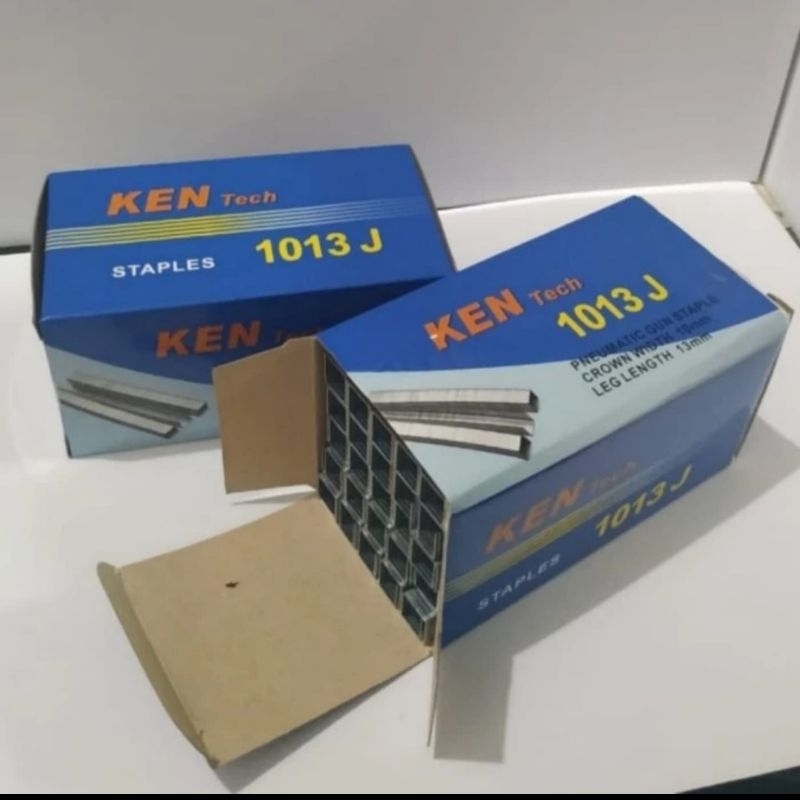 Jual Isi Staples 1013j Paku Tembak Air Nailer Ken Tech | Shopee Indonesia