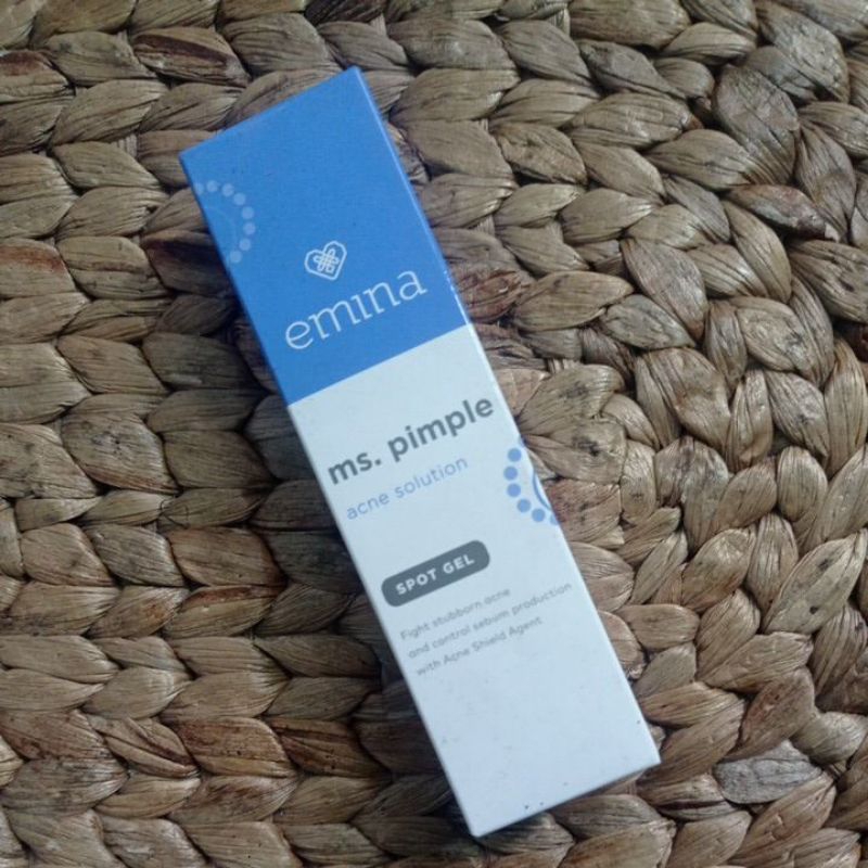 Jual EMINA MS. PIMPLE ACNE SOLUTION SPOT GEL 15 ML | Shopee Indonesia