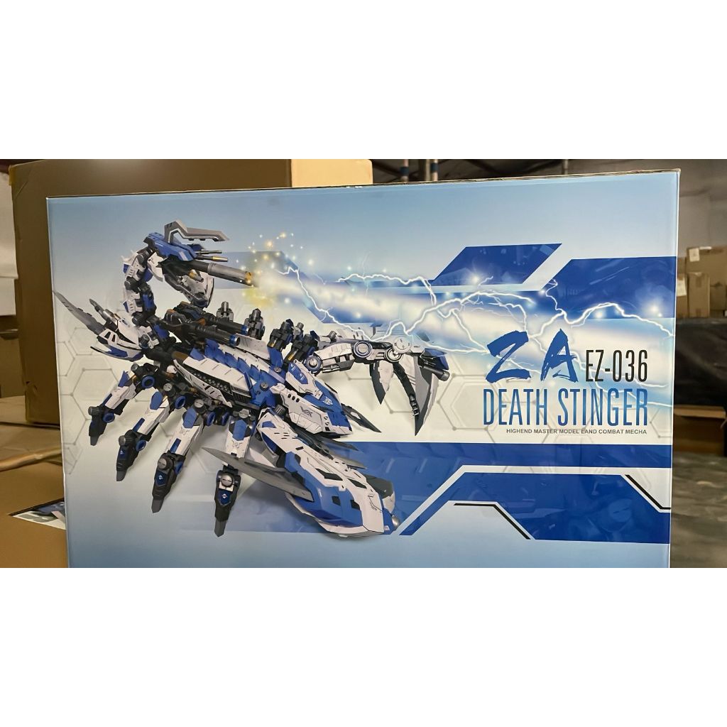 Jual ZA04 BW EZ-036 1/50 Death Stinger(White Blue Color Ver) Model Kit ...