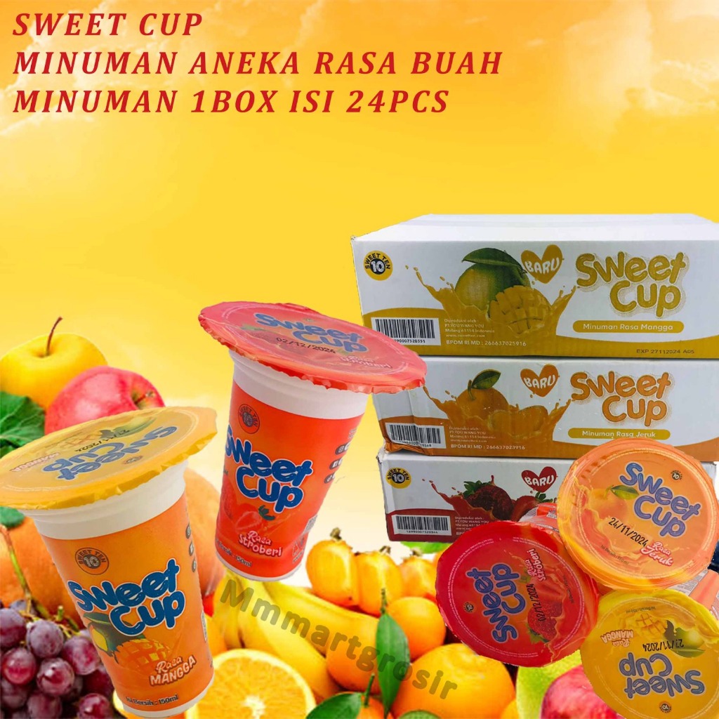 Jual Sweet Cup / Minuman Aneka Jus Buah / Minuman Cup Buah / Isi 1Box ...
