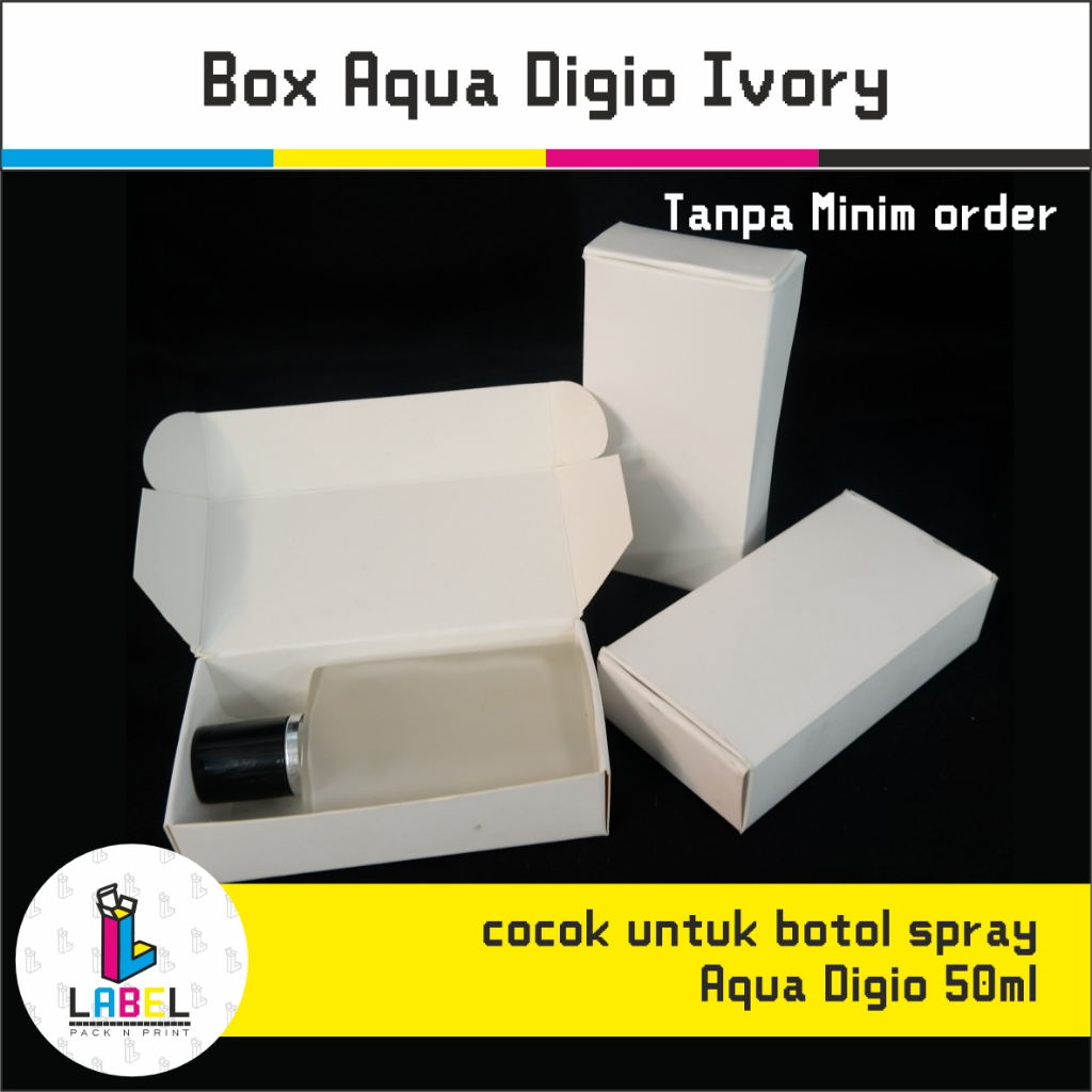 Jual Dus Kemasan / Box Parfum Aqua DIgio 50ml POLOS Model Earlock ...