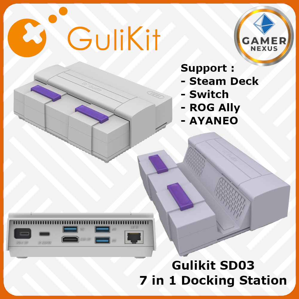 Jual Gulikit SD03 7 in 1 Docking Station Steam Deck ROG Ally Switch ...