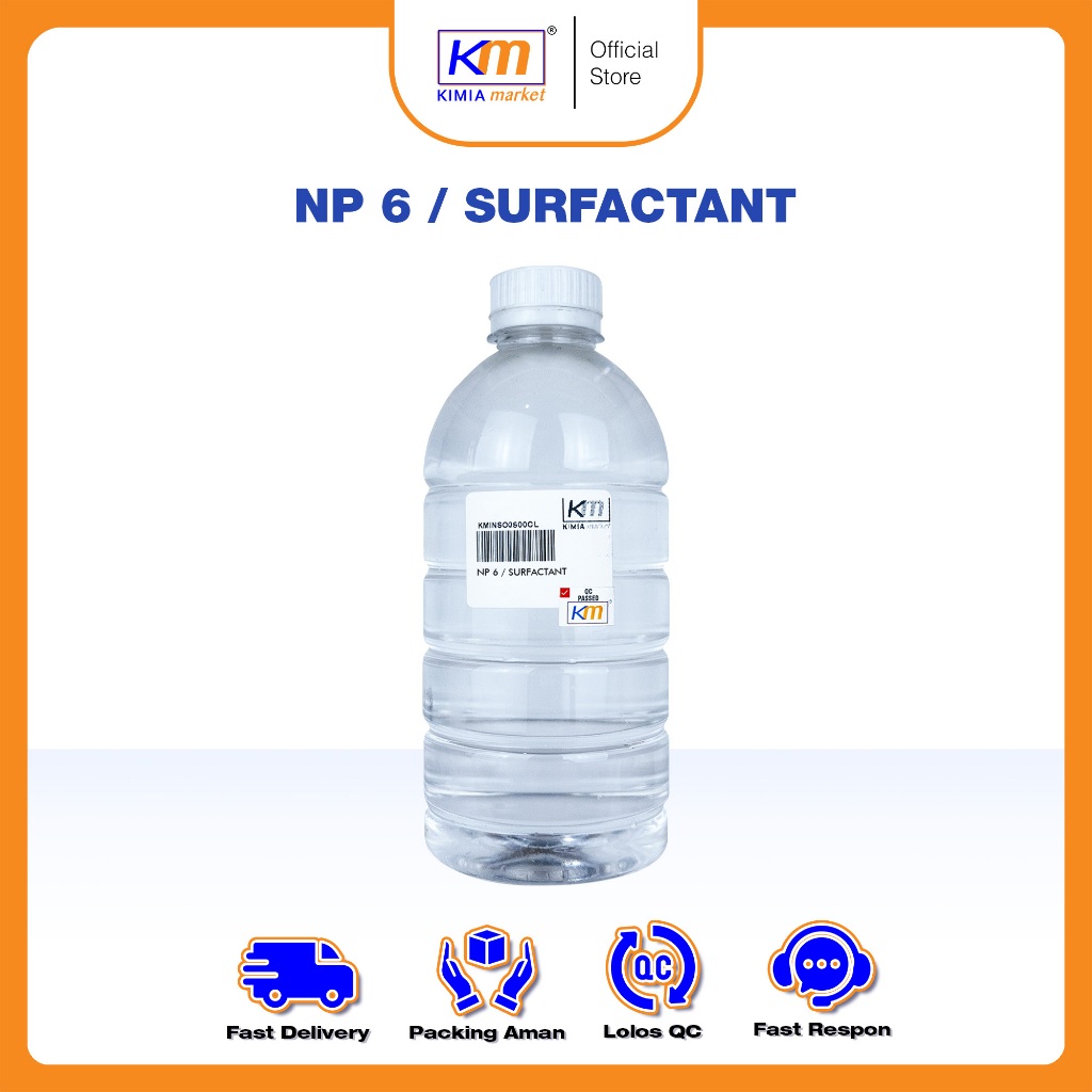 Jual NP 6 / Surfactan / Emulsifier Minyak dan Air 500ml Non Food Grade ...