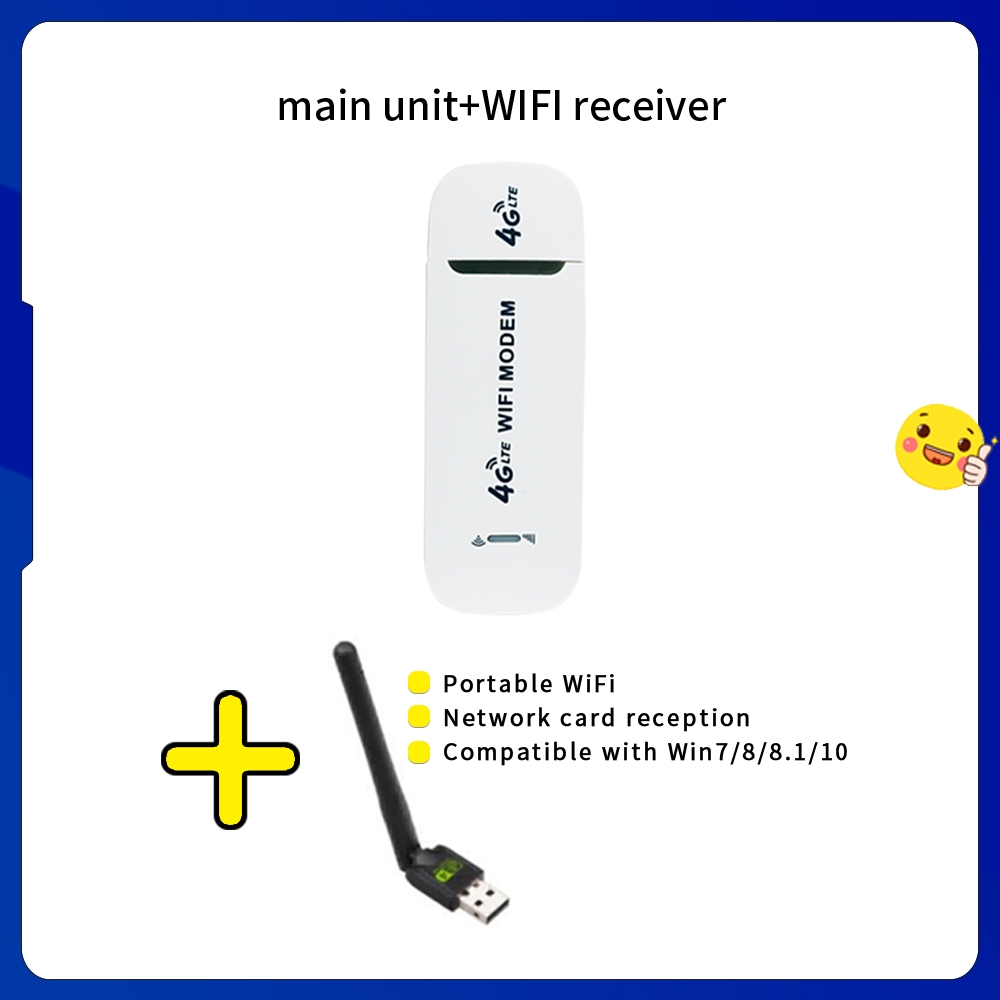 Jual Modem WIFI 4G Support All Operator SIM card 150 Mbps Modem 4G LTE ...