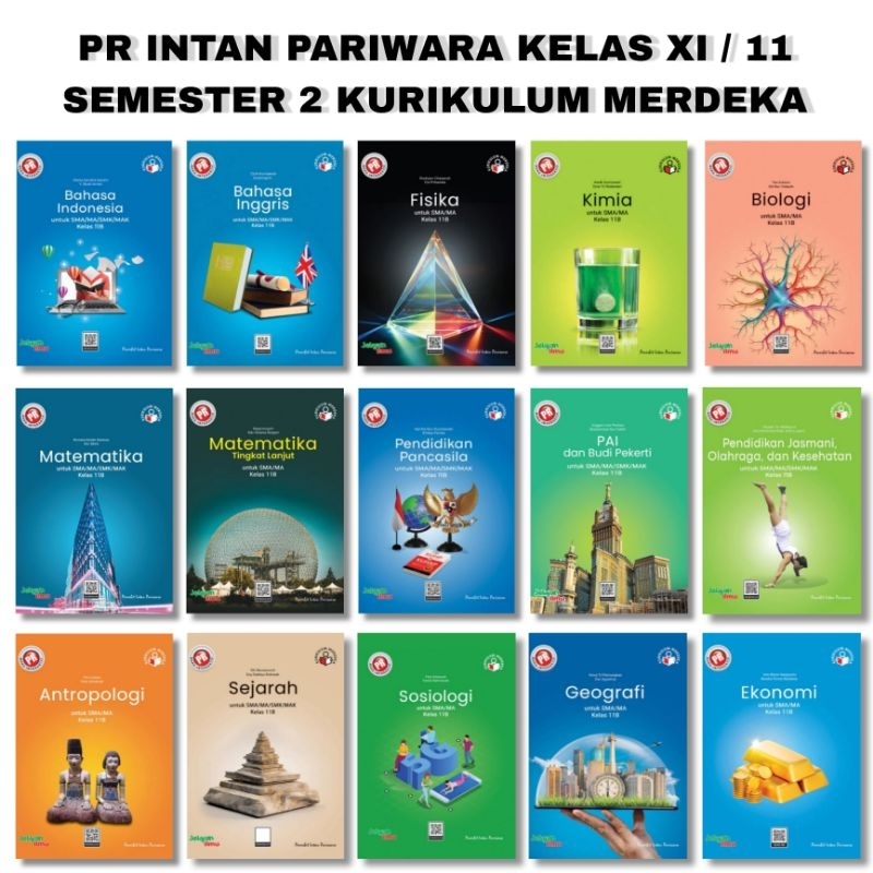 Jual BUKU PR INTERAKTIF SMA KELAS 11 / XI SEMESTER 2 KURIKULUM MERDEKA PENERBIT INTAN PARIWARA ...