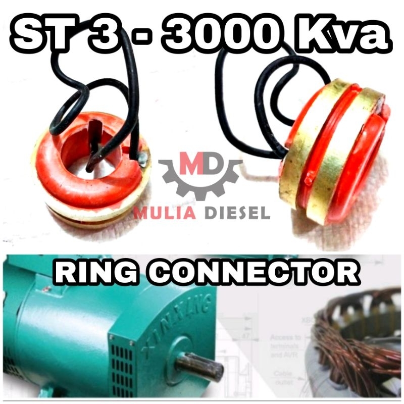 Jual Ring Collector Konektor Connector Dinamo Listrik Alternator ST3 ...