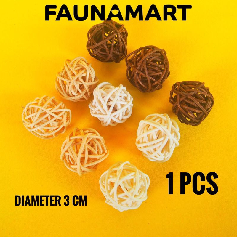 Jual Bola Rotan | Chew Toys 1 pcs | Shopee Indonesia