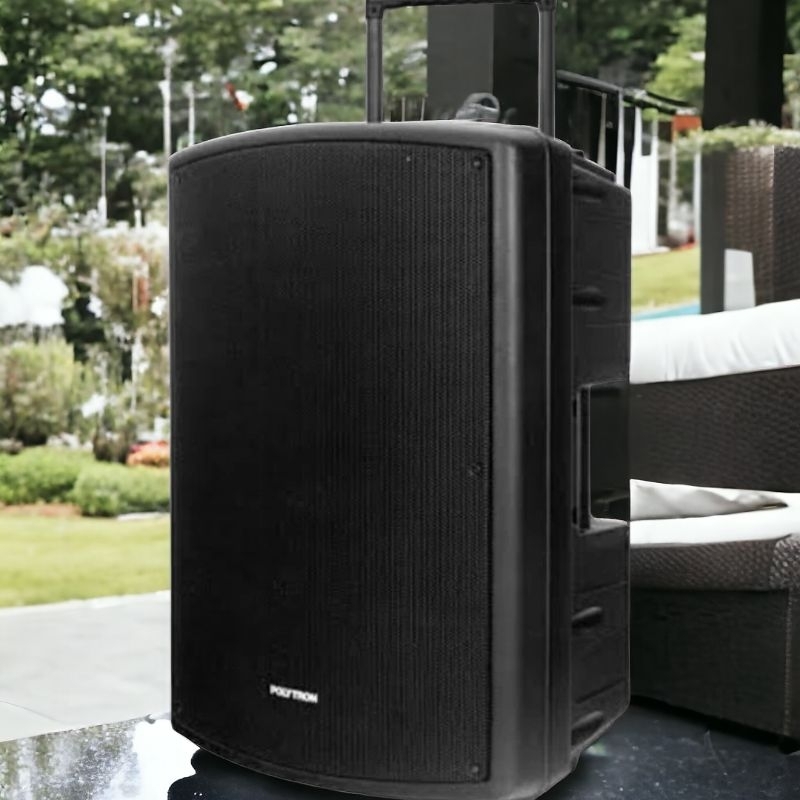 Jual Speaker Meeting Portable Polytron PAS PRO12F3 12 inch + 2 Mic ...