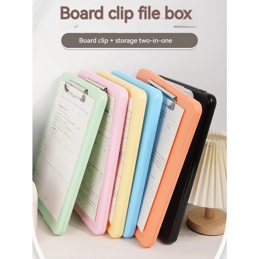 Jual papan ujian A4 2in1 organizer, papan jalan klip kertas ujian 2in1 ...