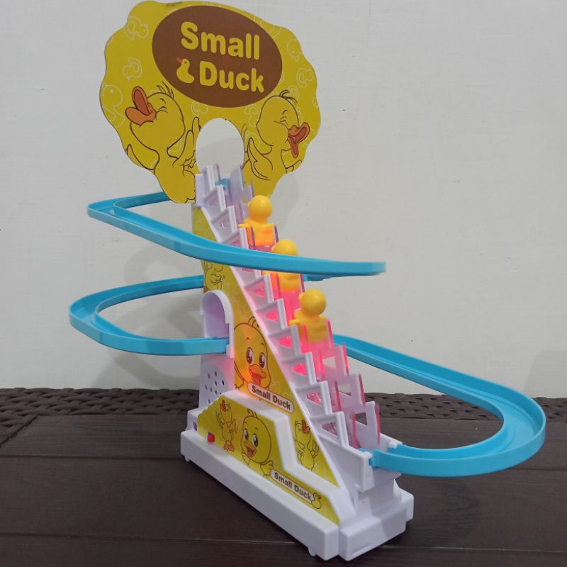 Jual Mainan Bebek Naik Tangga,Mainan Track Tangga Bebek Kuning | Shopee ...