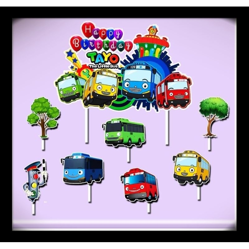 Jual topper toper hiasan tusukan kue cake ulang tahun happy birthday ...