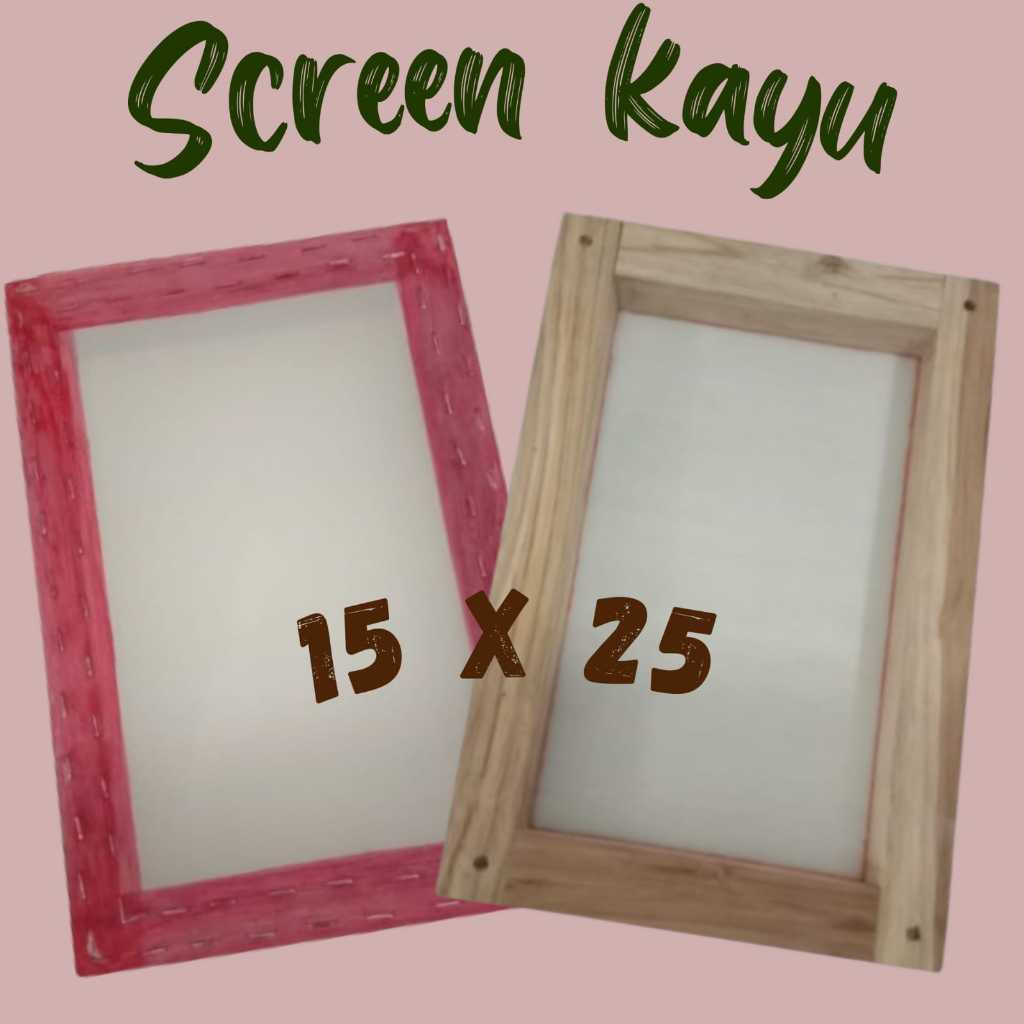 Jual SCREEN KAYU 15 X 25 CM | Shopee Indonesia
