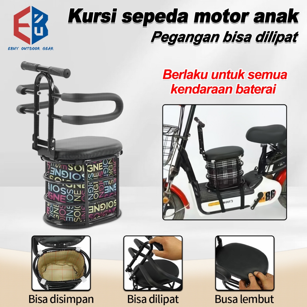 Jual 2in1 Kursi Bonceng Anak /motorcycle harness/kursi pengaman anak ...